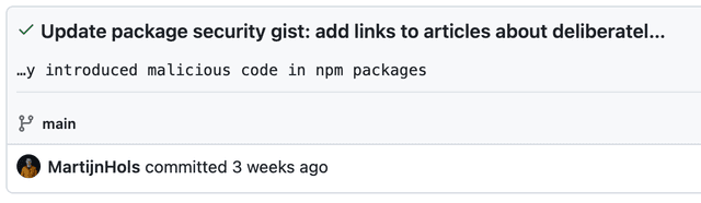 How to write a good git commit message by Martijn Hols
